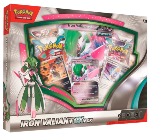 Pokémon TCG: Iron Valiant ex Box - Mercadia