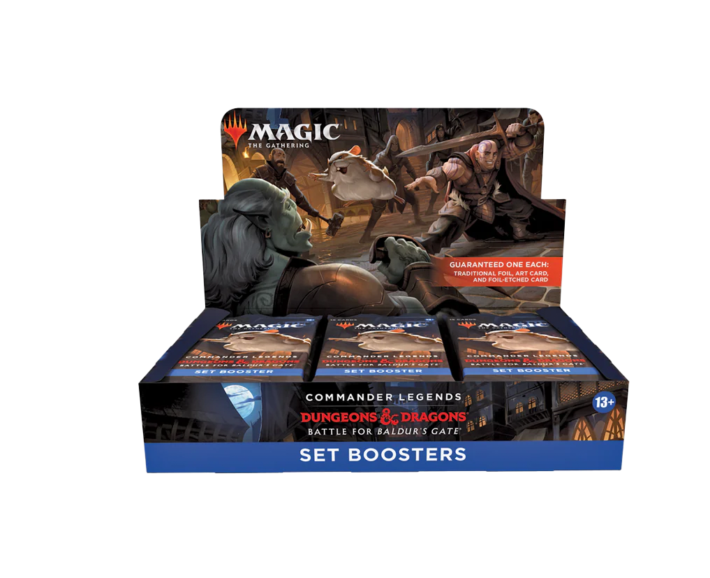 MTG – Commander Legends: Battle for Baldur’s Gate Set Booster Display ...